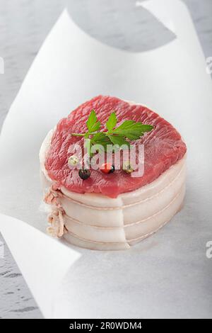 Raw knuckle of beef Stock Photo - Alamy