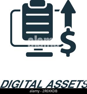 Accounting System icon. Monochrome simple Accounting icon for templates ...