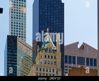 The Heckscher Building became known as the Crown Building because the ...