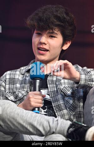Logan Kim auf der German Comic Con Spring Edition in der Messe Dortmund ...