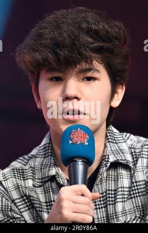 Logan Kim auf der German Comic Con Spring Edition in der Messe Dortmund ...