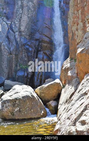 sa spendula waterfalls, Villacidro, Sardinia Stock Photo - Alamy