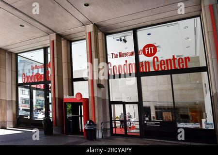 Goodman Center - FIT Museum - Street Scene New York City - USA Stock ...