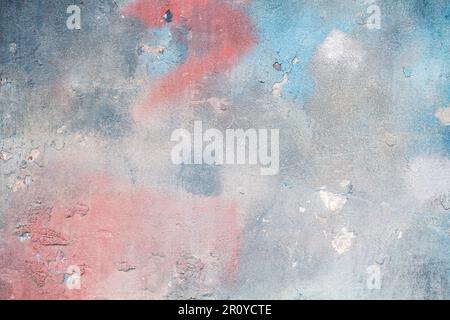 Old scraped wall with stains of paint, grunge background Stock Photo ...