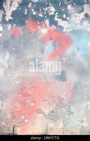 Old scraped wall with stains of paint, grunge background Stock Photo ...