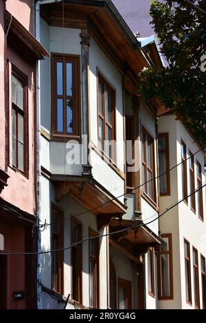 Typical Turkish house, downtown, Bursa, Turkey Stock Photo - Alamy