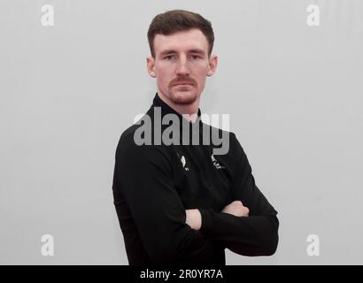 Bradley Sinden poses for photographers during a media day at the ...