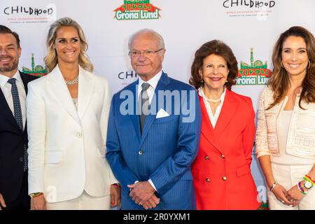 Lovisa de Geer, King Carl Gustaf, Queen Silvia, Louise Thott Gottlieb ...