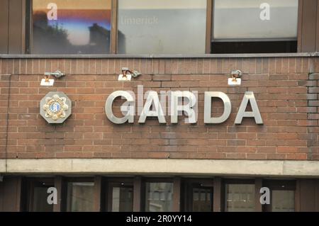 Henry Street Garda Station, Limerick. Ireland Stock Photo - Alamy