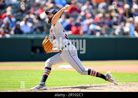 Detroit Tigers relief pitcher Chasen Shreve plays during a baseball ...