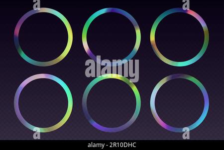 Crystal refraction frame, rainbow sunlight border, prism light effect ...