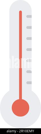 Thermometer icon vector image. Suitable for mobile apps, web apps and ...