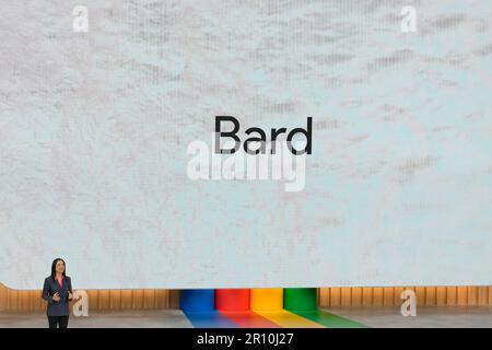 Sissie Hsiao speaks at a Google I/O event in Mountain View, Calif ...