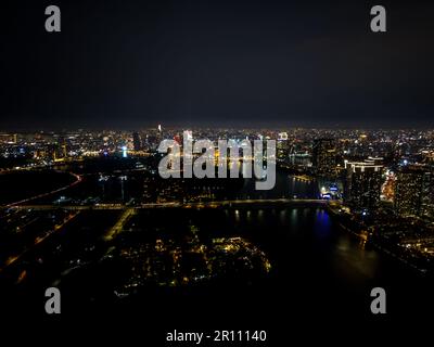 Saigon, Vietnam, Apr 2023 - Landmark 81 is a super tall skyscraper of ...