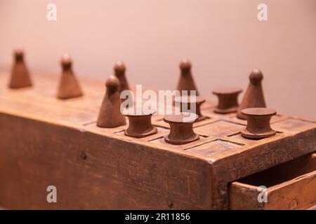 Senet is one of the oldest known board games, 3.500 B.C. This is the ...
