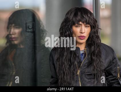 Swedish Eurovision Song Contest 2023 winner Loreen during an interview ...