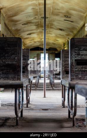 Old railway station, Mbanza Ngungu, DR Congo Stock Photo - Alamy