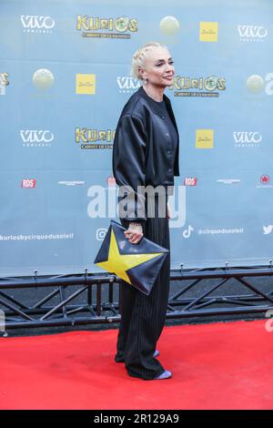 Piazzale Cuoco, Milan, Italy, May 10, 2023, Artist of Cirque du Soleil ...