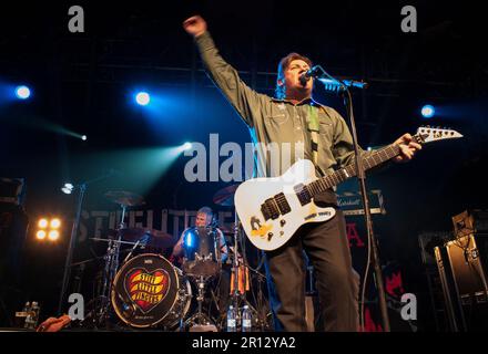 Jake Burns & Steve Grantley of Stiff Little Fingers Performing at the ...