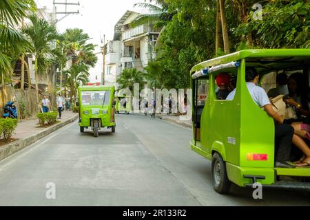 Boracay Electric Tuc Tuc Stock Photo - Alamy