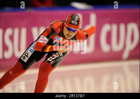 Stephanie Beckert Siegerin über 3000m beim Essent ISU Welt Cup ...
