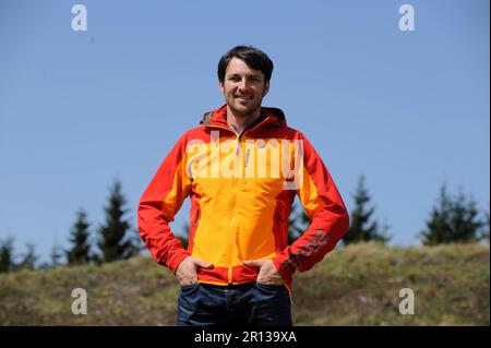 Alexander " Ali " Wolf Feature am 25.54.2009 in Oberhof. Biathlon Stock ...