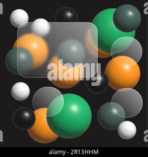 An interesting combination of 3D figures Stock Photo - Alamy