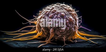 The cancer cell: the fight against the invisible enemy. generative AI ...