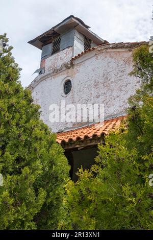 Panorama of Village of Dolene at Ograzhden Mountain, Blagoevgrad Region ...