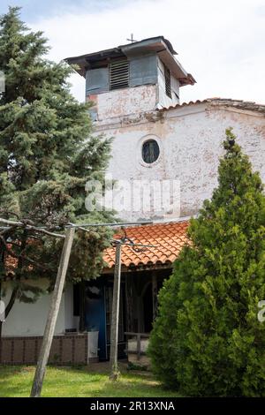 Panorama of Village of Dolene at Ograzhden Mountain, Blagoevgrad Region ...