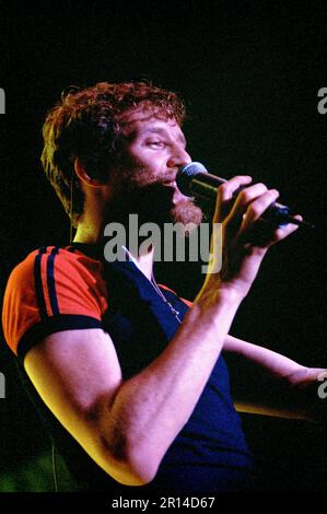 The Spin Doctors (Chris Barron) in concert in 1991 Credit: mpiRR ...