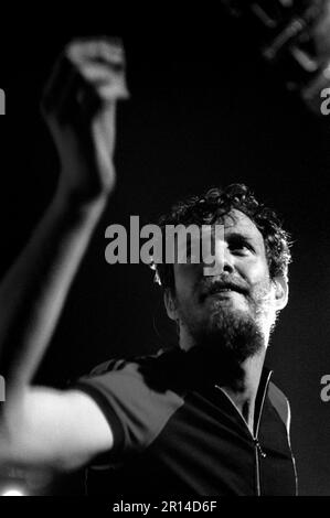 The Spin Doctors (Chris Barron) in concert in 1991 Credit: mpiRR ...