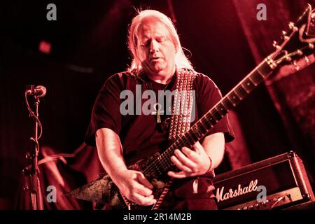 The American death metal band Nile performs a live concert at ...