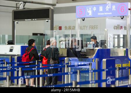 (230512) -- HORGOS, May 12, 2023 (Xinhua) -- This aerial photo taken on ...