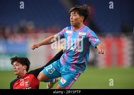 Saitama, Japan. 10th May, 2023. Jun Nishikawa of Sagan Tosu during the ...