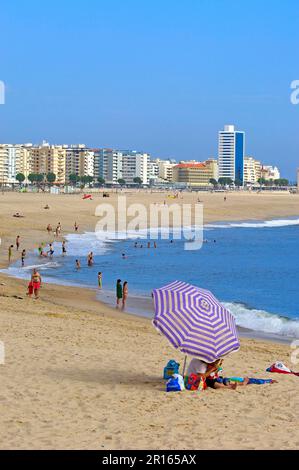 Figueira da Foz beach, Beira Litotal, Coimbra district, Portugal Stock ...