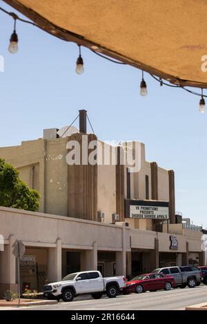 El Centro, California, USA - May 27, 2022: Afternoon sunlight shines on ...