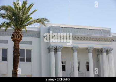 Imperial County Superior Courthouse El Centro Night Stock Photo - Alamy
