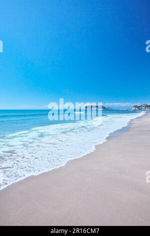Kamakurashichirigahama and Enoshima island in summer Stock Photo - Alamy