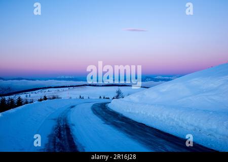 Kirigamine Plateau and Venus Line Stock Photo - Alamy