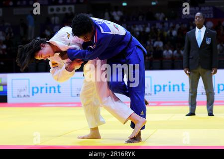 (L-R) Saki Niizoe (JPN), Marie Eve Gahie (FRA), MAY 11, 2023 -Judo : World Judo Championships ...