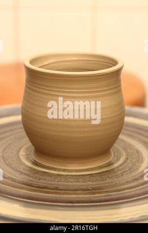 handmade pottery as very nice artist background Stock Photo - Alamy