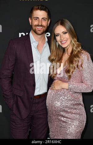 Jesse Callahan, Sarati attend the 58th Academy Of Country Music Awards ...