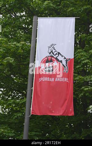 Cologne, Germany. 11th May, 2023. The lettering ""FC powered by Ford ...