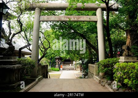 Gojo Tenjin Shinto Shrine. Ueno Park. Tokyo. Japan Stock Photo - Alamy