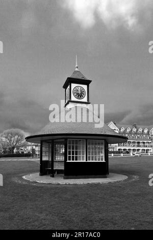 The Clock tower on the promenade at Frinton-on-Sea, Tendring district ...