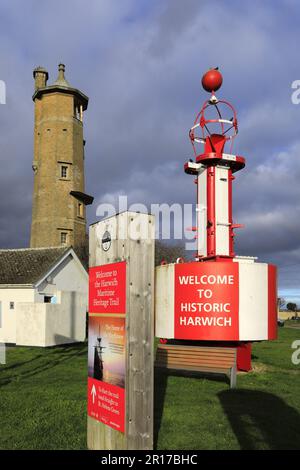 The Maritime Heritage Trail at Harwich town, Tendring district, Essex ...