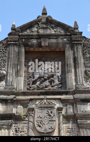 The Philippines, Manila: neo-classical gateway to Fort Santiago, dating ...