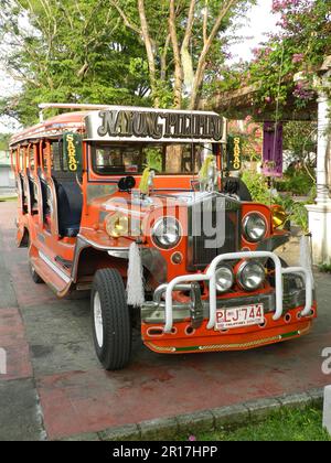The Philippines, Angeles: the ubiquitous Jeepney, originally a modified ...