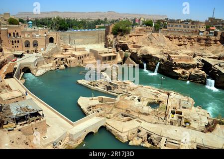 Iran, Shushtar: the "water mills", centre of a highly developed water ...